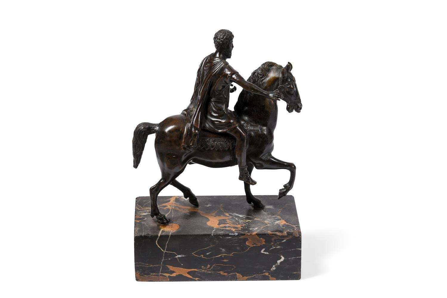 Giovanni Zoffoli | A BRONZE FIGURE OF MARCUS AURELIUS ON HORSEBACK ...