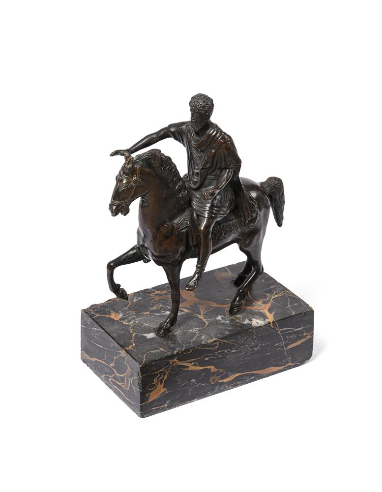 Giovanni Zoffoli | A BRONZE FIGURE OF MARCUS AURELIUS ON HORSEBACK ...