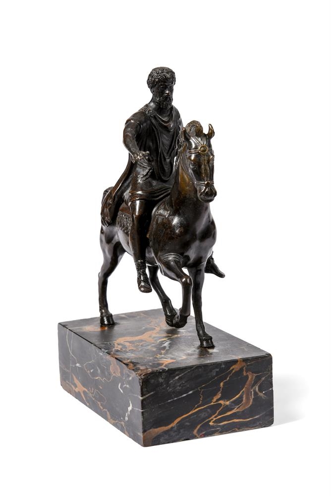 Giovanni Zoffoli | A BRONZE FIGURE OF MARCUS AURELIUS ON HORSEBACK ...
