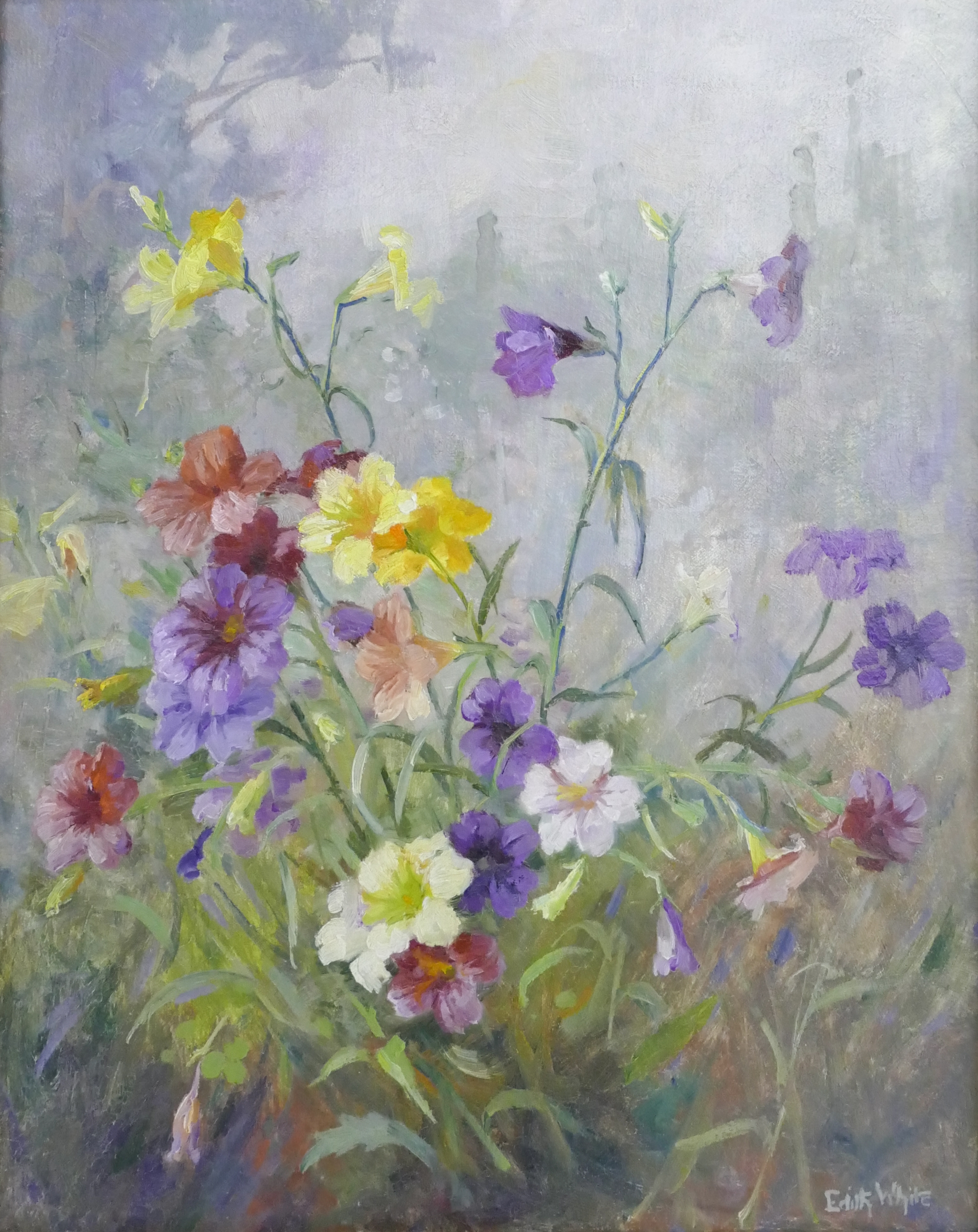 Edith White | Wildflowers | MutualArt