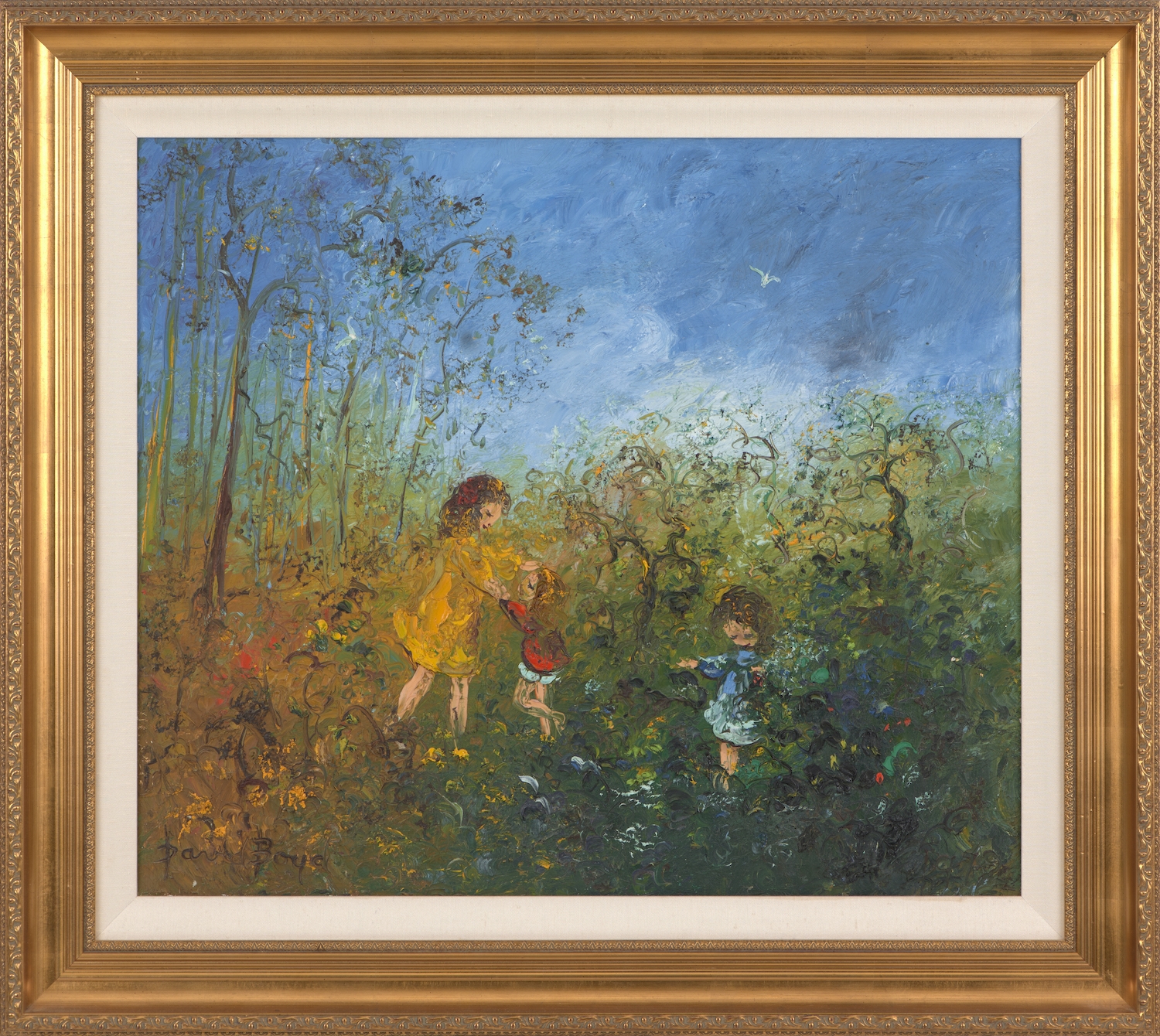 David Boyd | Children Playing | MutualArt
