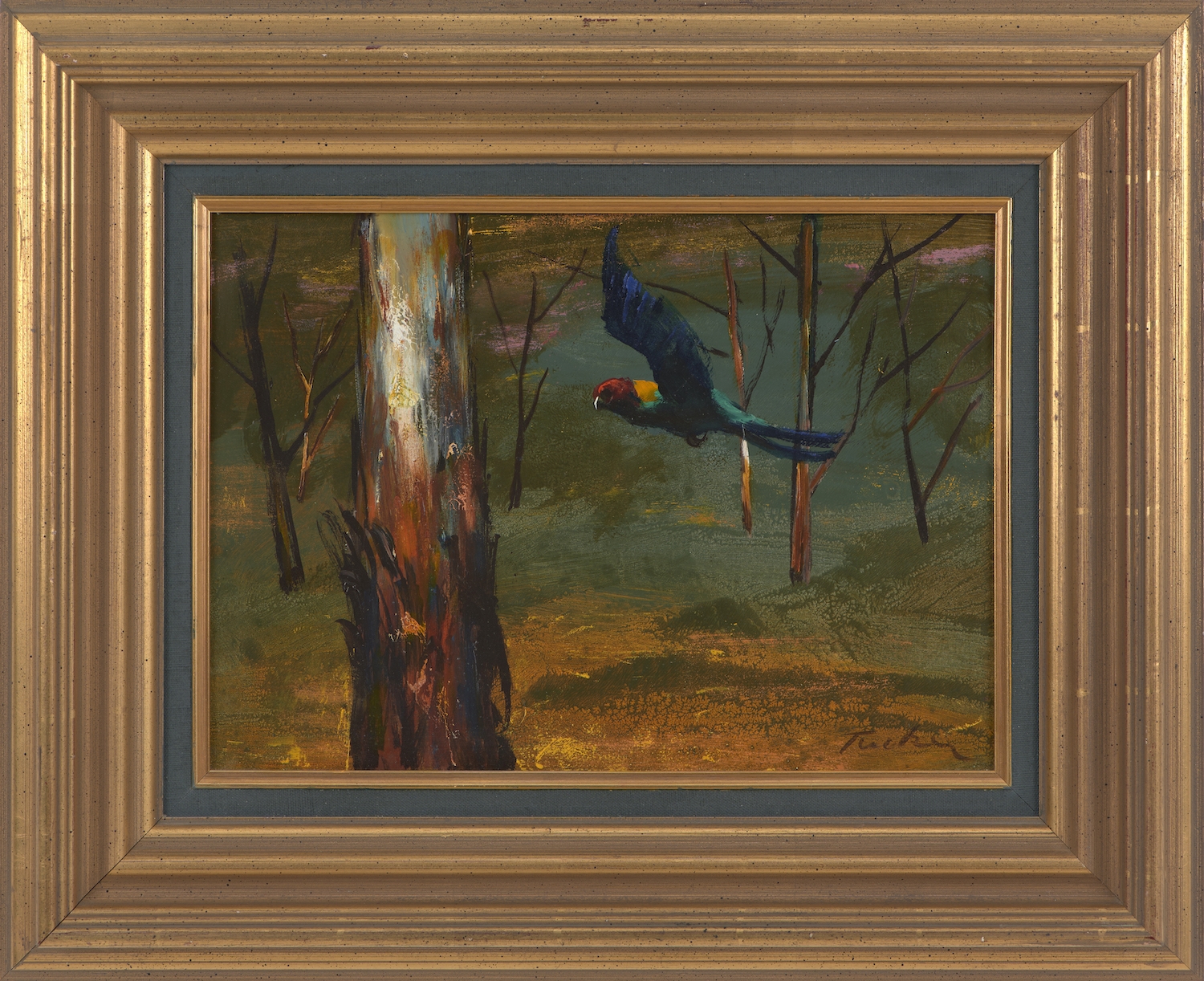 Albert Tucker | Landscape with Bird | MutualArt