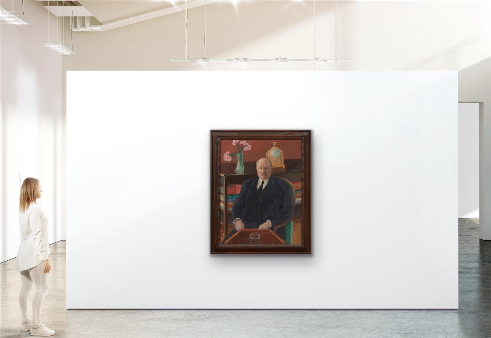 Leander Engström | Portrait (1922) | MutualArt