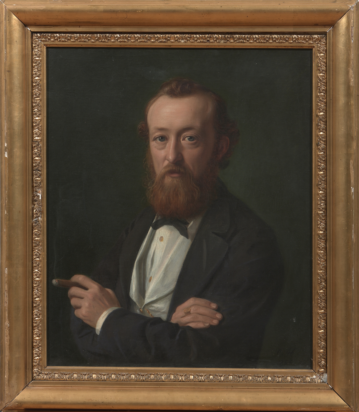 Carl Christian Constantin Hansen | Portrait of Frederik Kobke (1865 ...