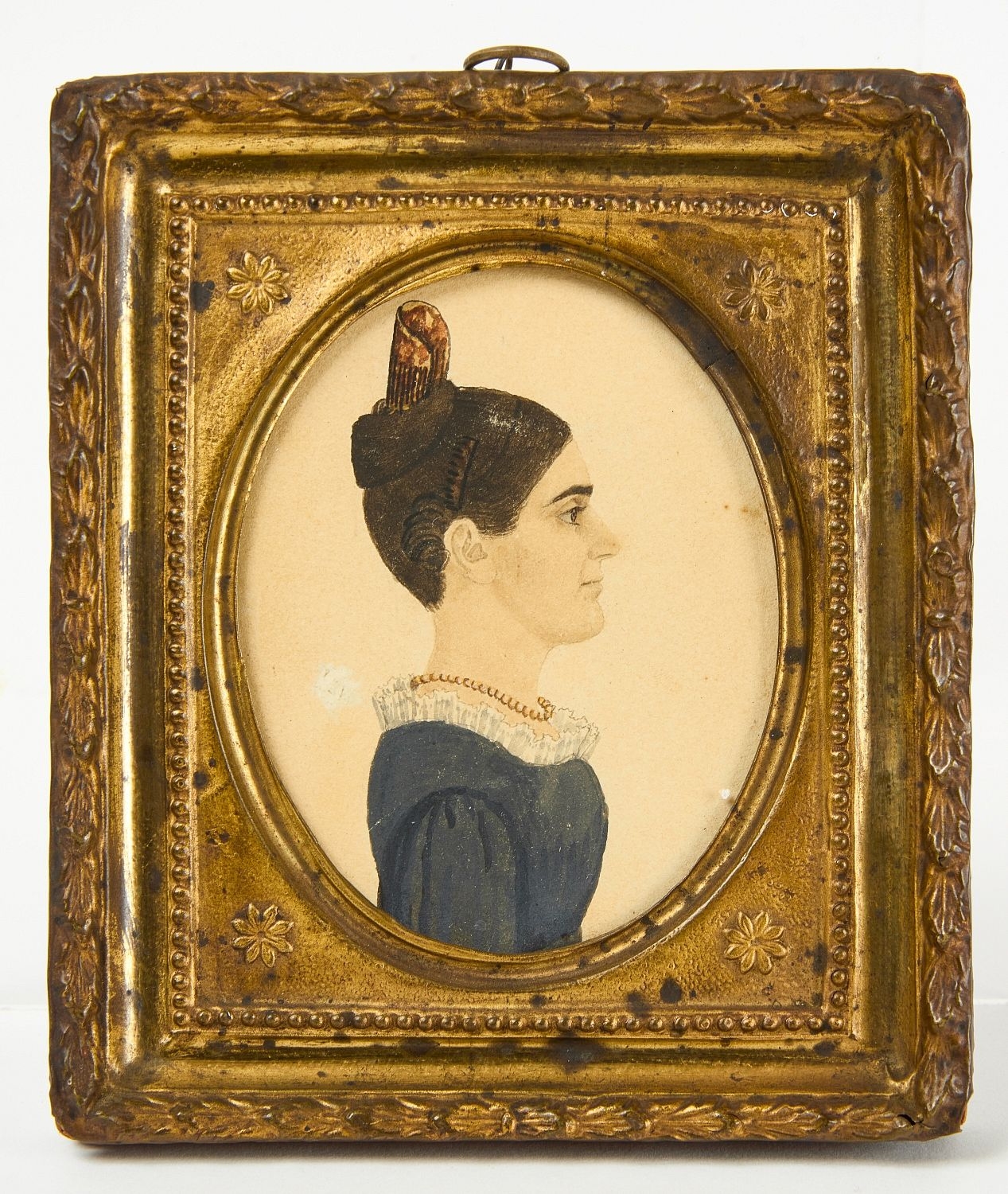 Rufus Porter | Miniature Portrait of a Lady (Circa 1835) | MutualArt