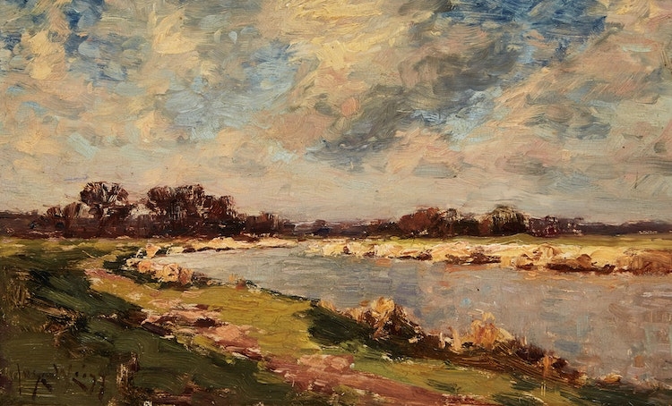 José Weiss | On the River Arun, Sussex | MutualArt