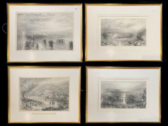 Joseph Mallord William Turner | Four J M W Turner Prints | MutualArt