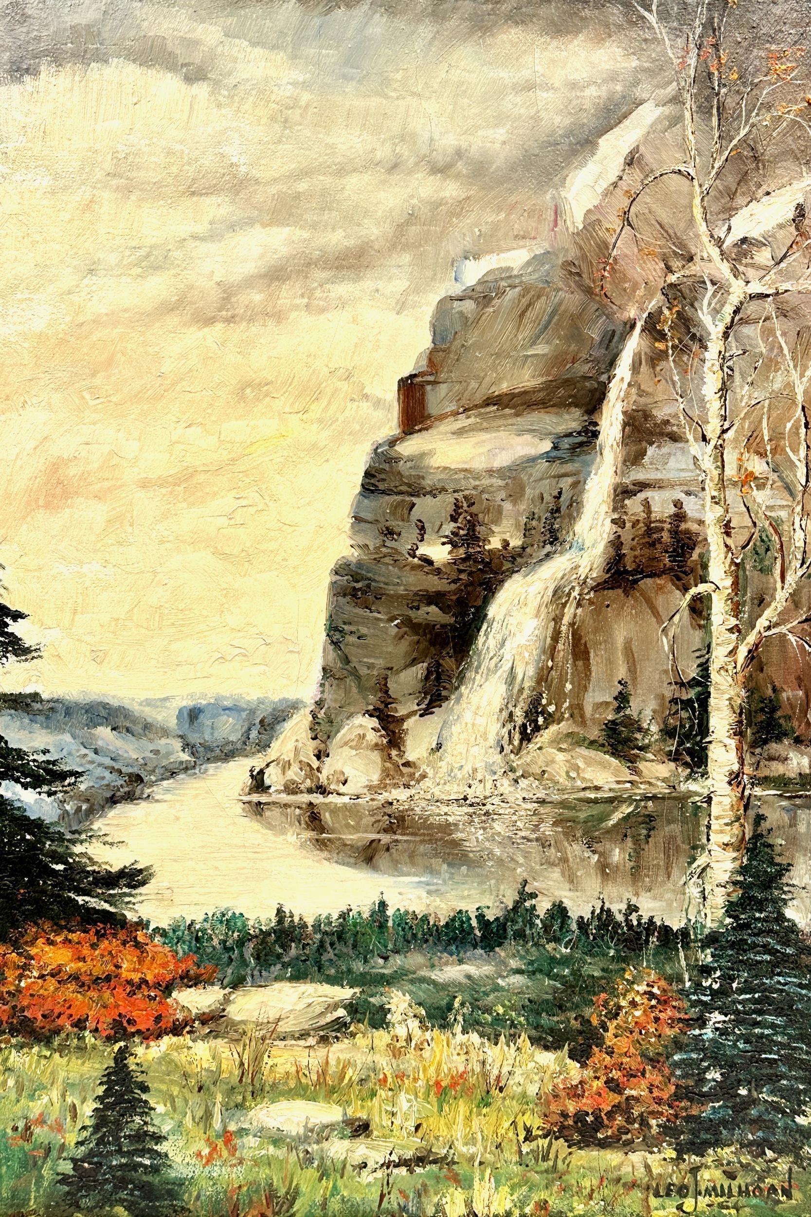Leo J. Milhoan | Leo J. Milhoan Oil on Canvas Landscape | MutualArt