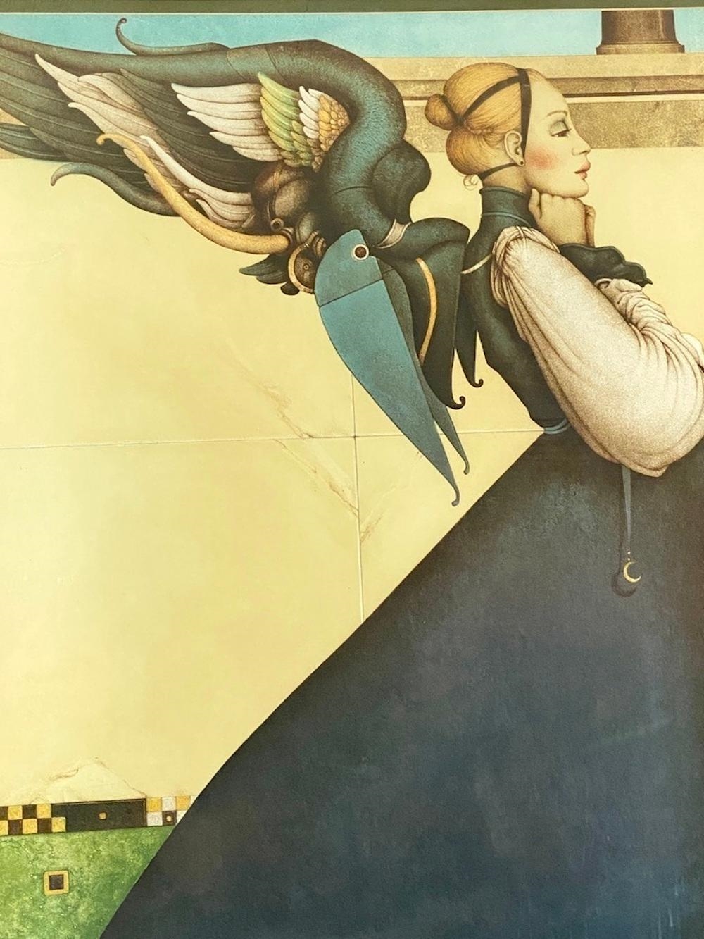 Michael Parkes | Michael Parkes Surrealist Lithograph | MutualArt