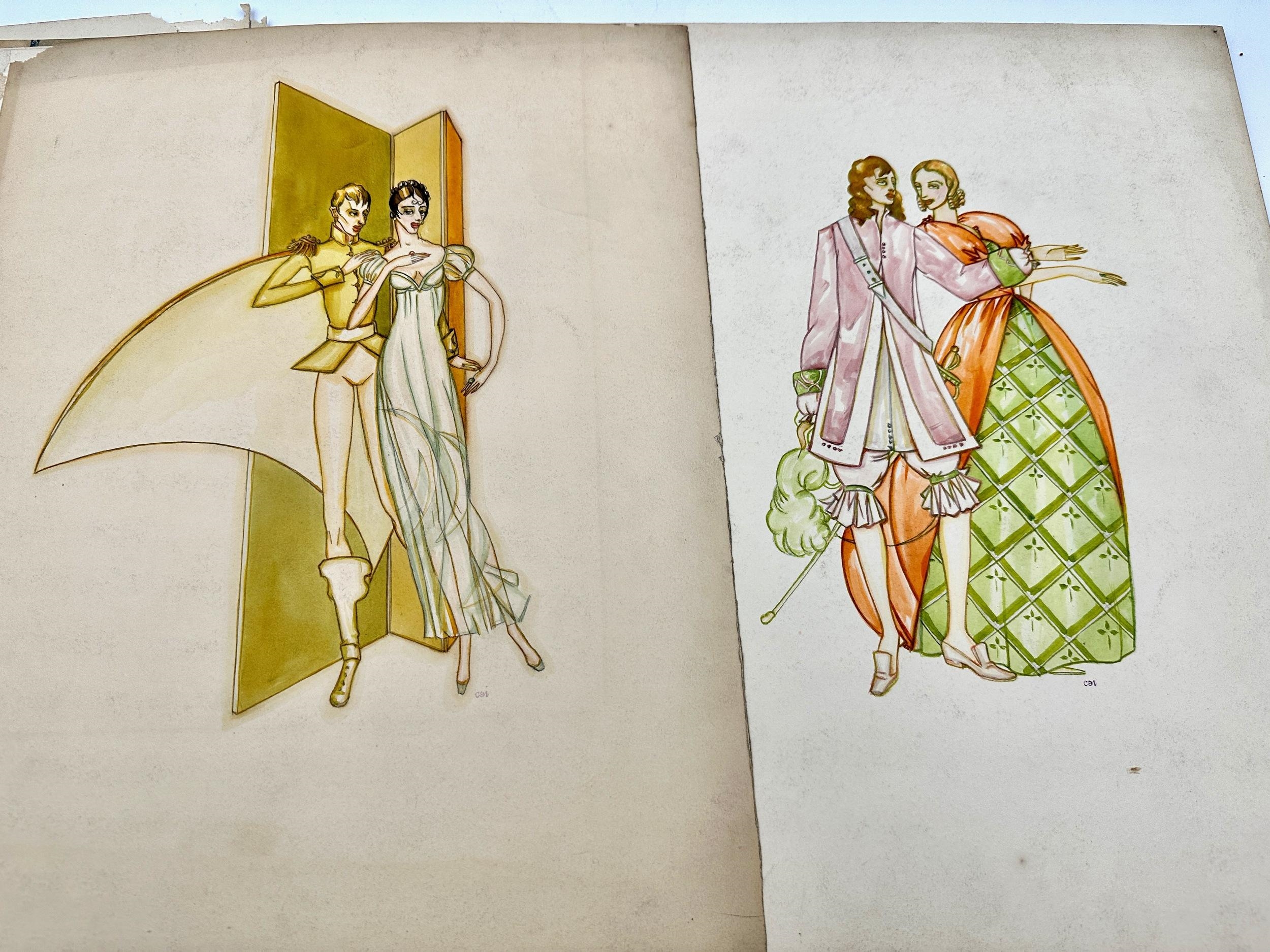 Clifford Thompson | Stylized 1930s Works by Clifford Thompson | MutualArt
