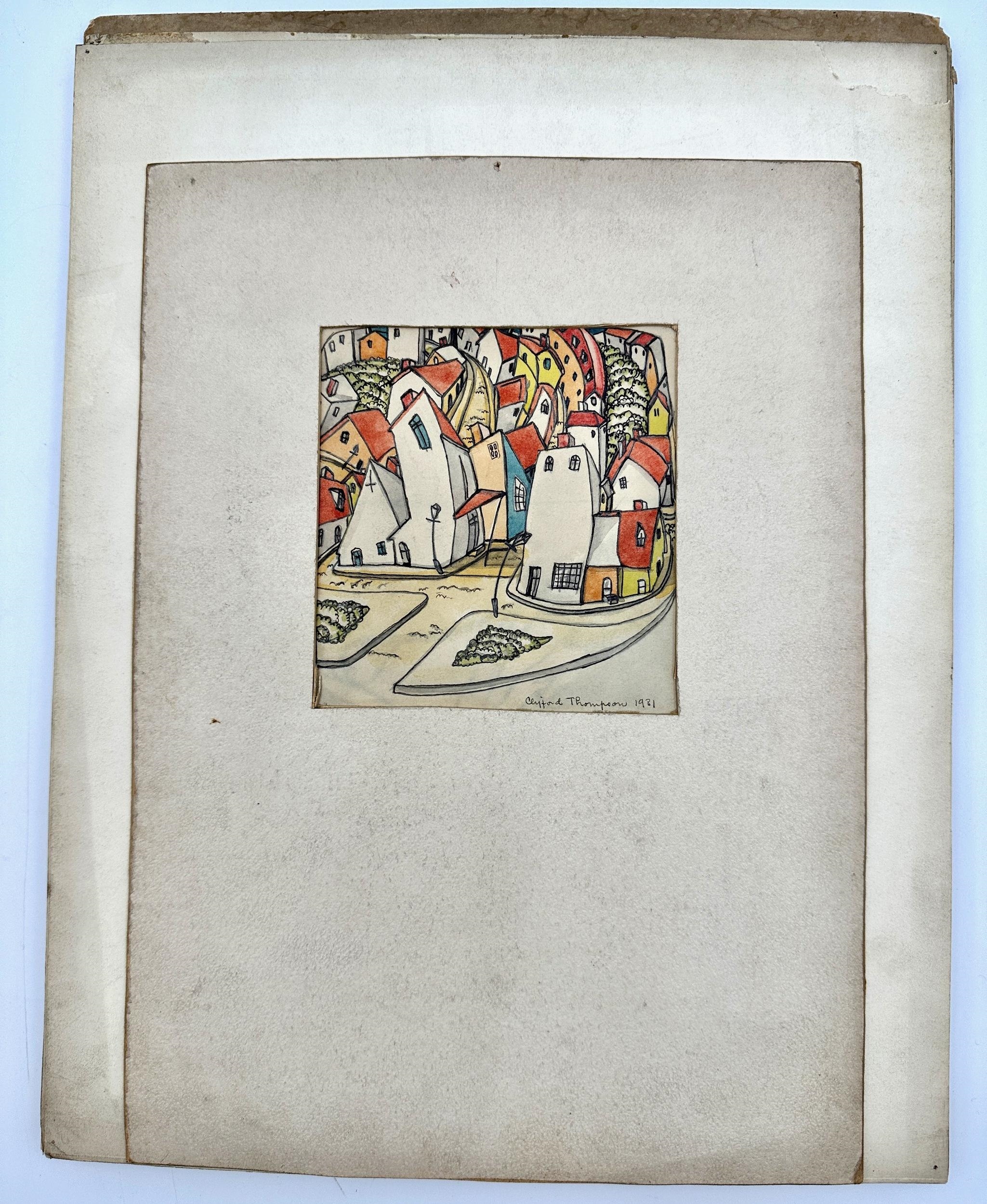 Clifford Thompson | Stylized 1930s Works by Clifford Thompson | MutualArt