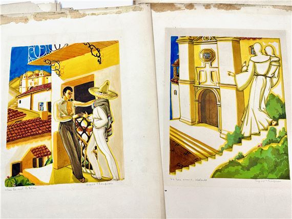 Clifford Thompson | Stylized 1930s Works by Clifford Thompson | MutualArt