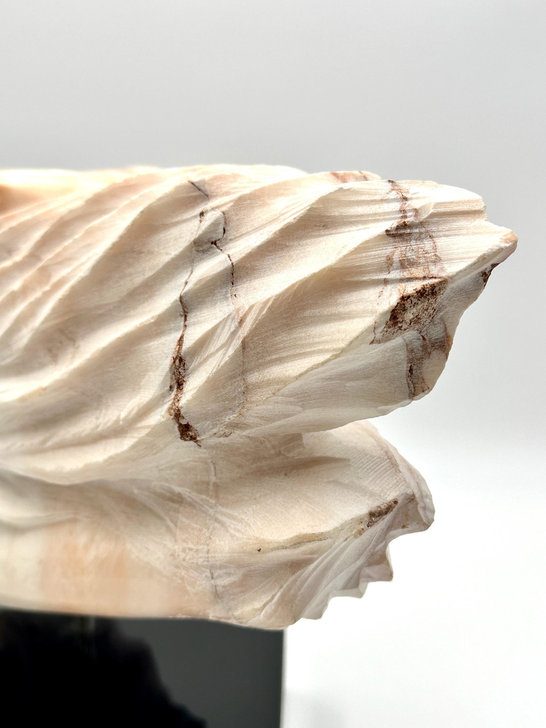 Bryan Ross | Bryan Ross Alabaster Sculpture of a Bust | MutualArt