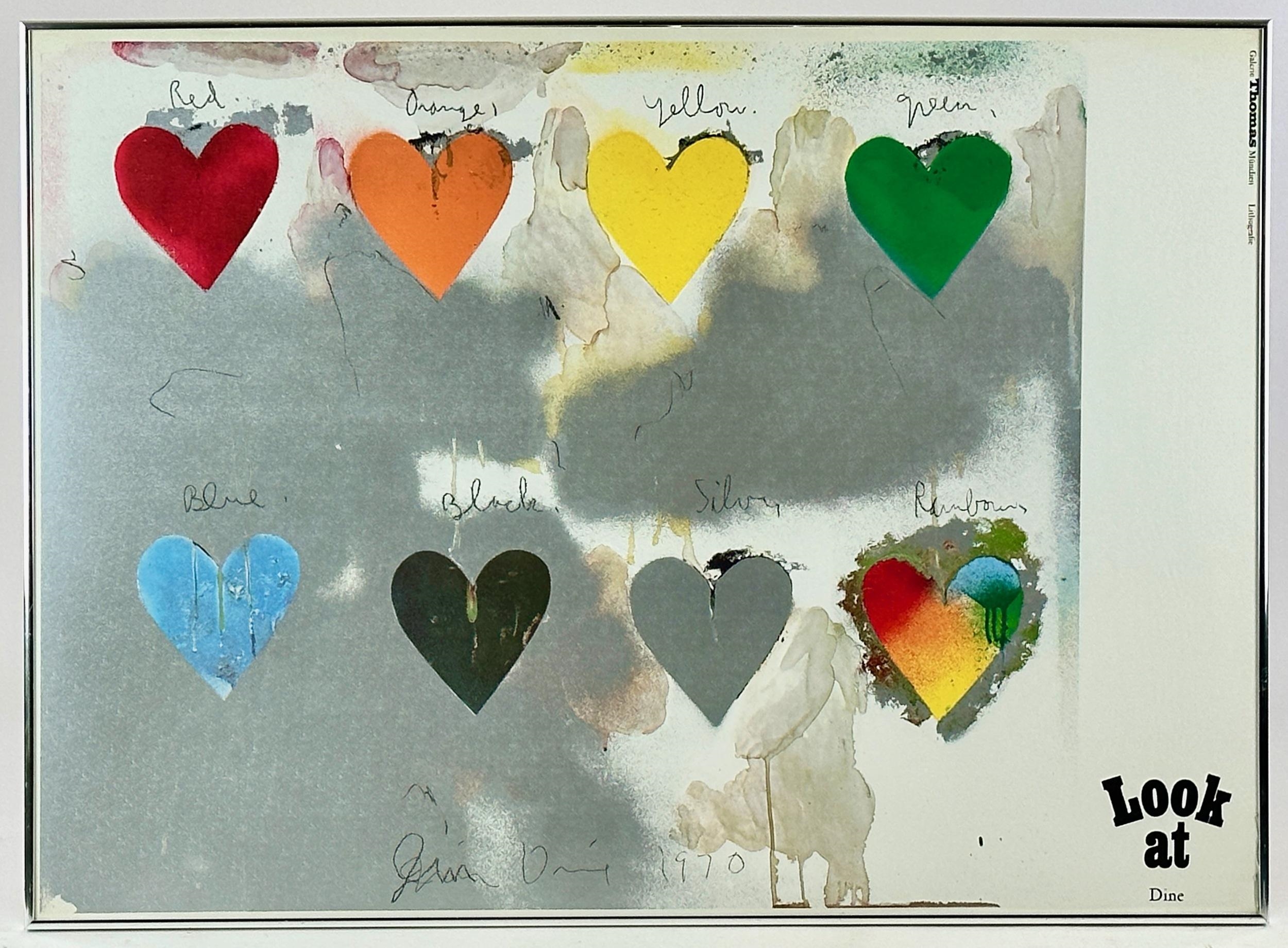 Jim Dine | Look at Dine Exhibition Poster | MutualArt