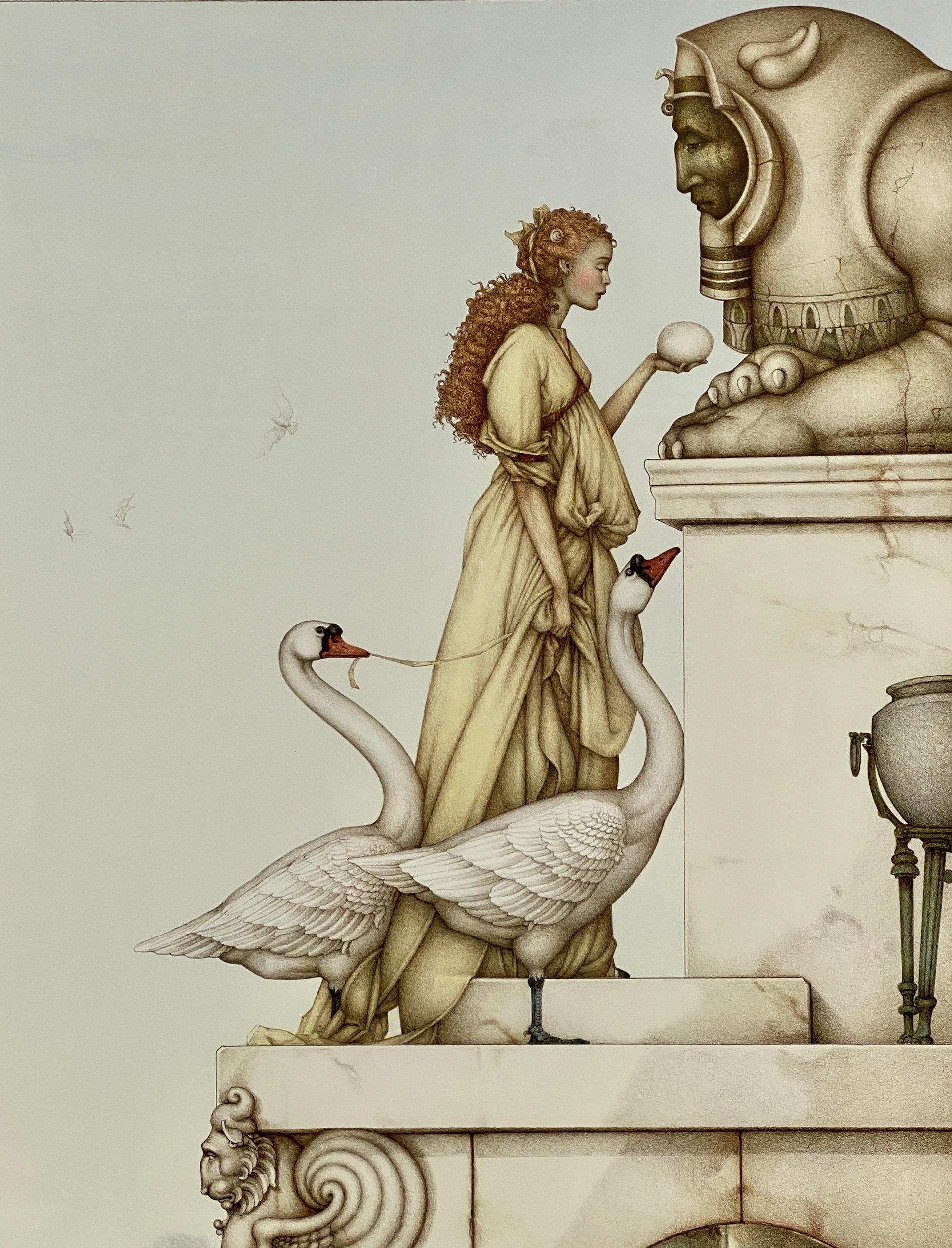Michael Parkes | Michael Parkes Surrealist Lithograph (1999) | MutualArt