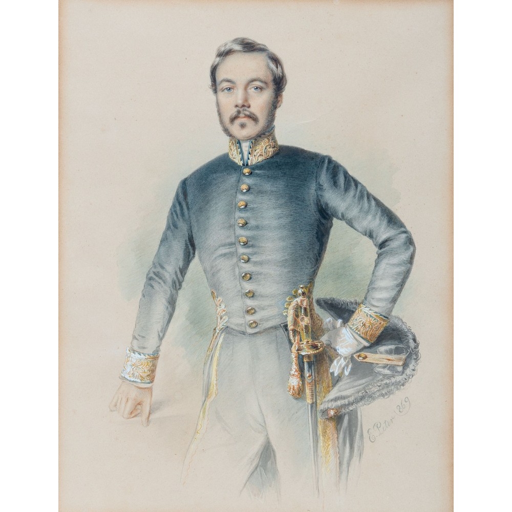 Emanuel Thomas Peter | PORTRAIT OF FRAU VON FRAYNAY, CIRCA 1830 | MutualArt