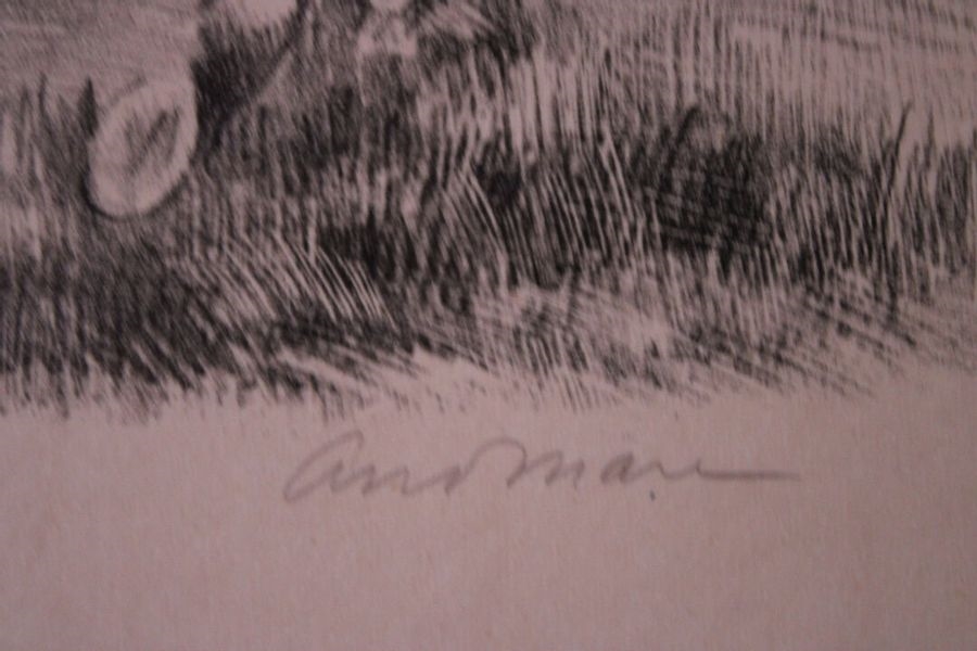 André Mare | André MARE (1885-1932) Set of 2 engravings... - Lot 178 ...