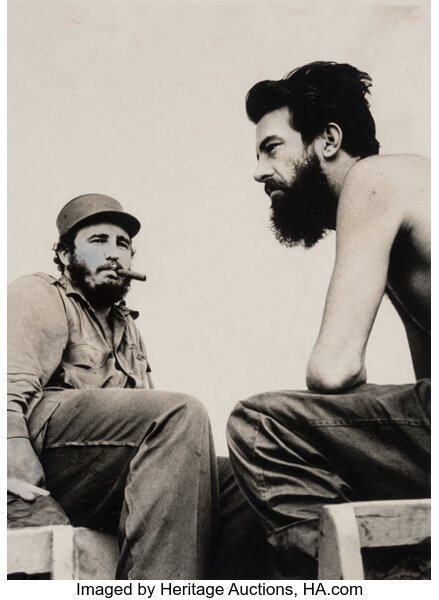 Perfecto Romero | Che Guevara and Fidel Castro (Circa 1960) | MutualArt