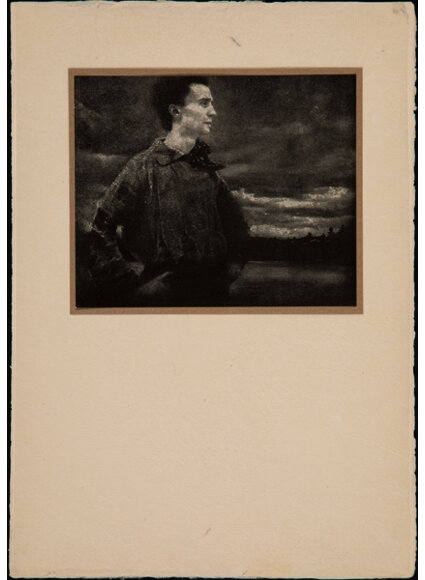 Edward Steichen | Portrait of a Young Man (Self-Portrait) (1905 ...