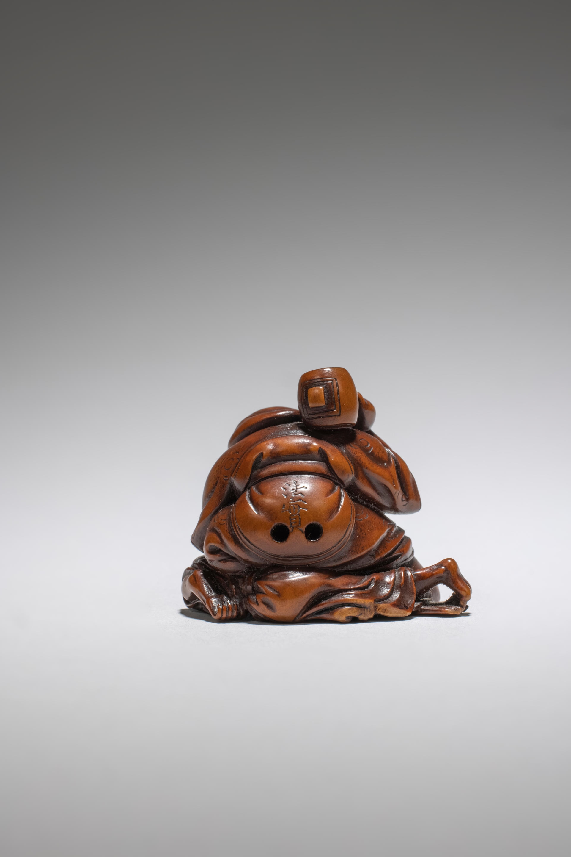 Hojitsu | NETSUKE EN BOIS REPRÉSENTANT DAIKOKU (Late 19th Century ...