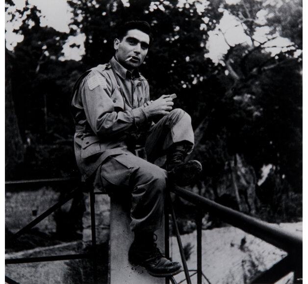 George Rodger | Portrait of Robert Capa During the Allied Liberation of ...