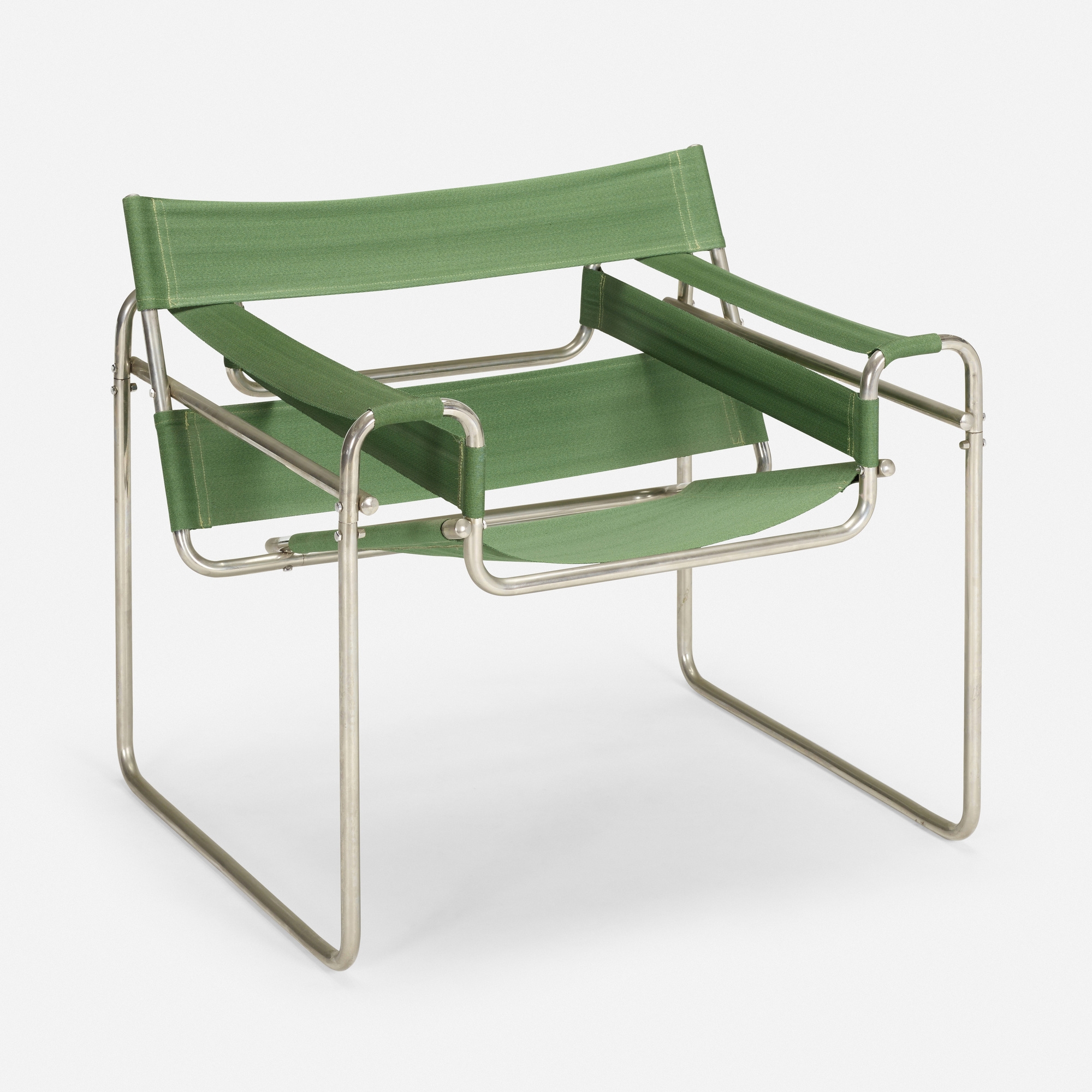 Marcel Breuer | Early and Rare Wassily armchair, model B3 (1925 - 1926 ...