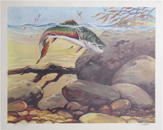 Bill Elliott | RAINBOW TROUT (Circa 1980) | MutualArt