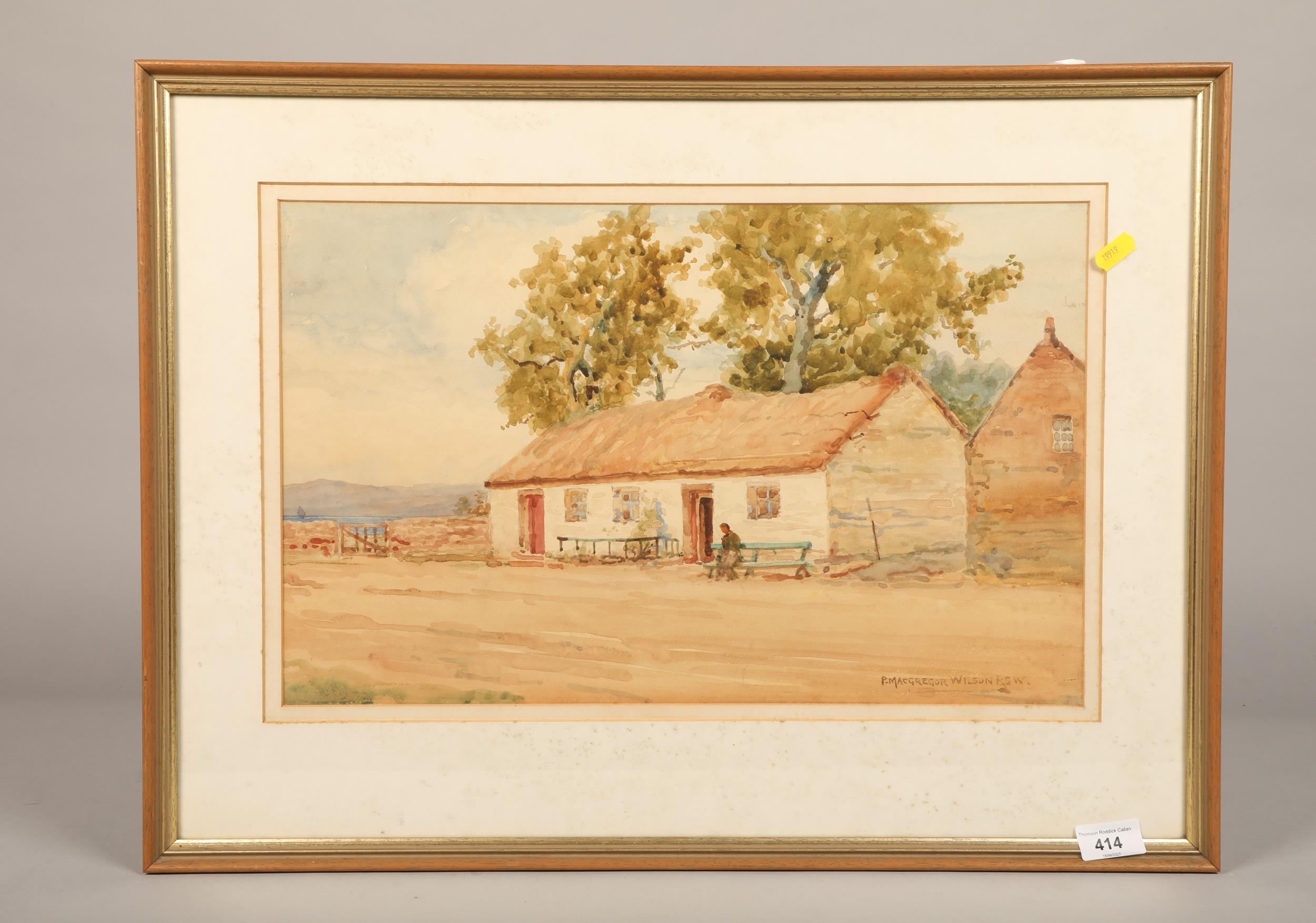 Peter MacGregor Wilson | Cameron Cottage Crinan | MutualArt