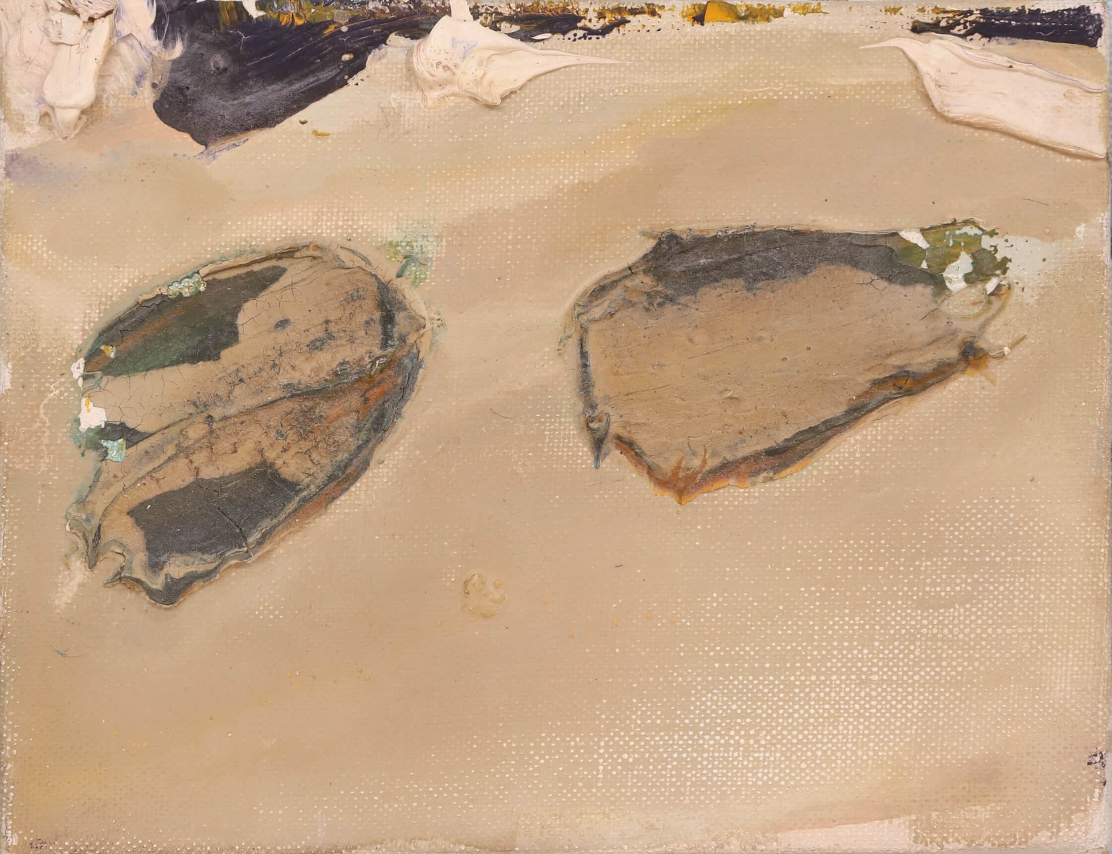 Olivier Debré | Ocre de Loire, 1971 (1971) | MutualArt