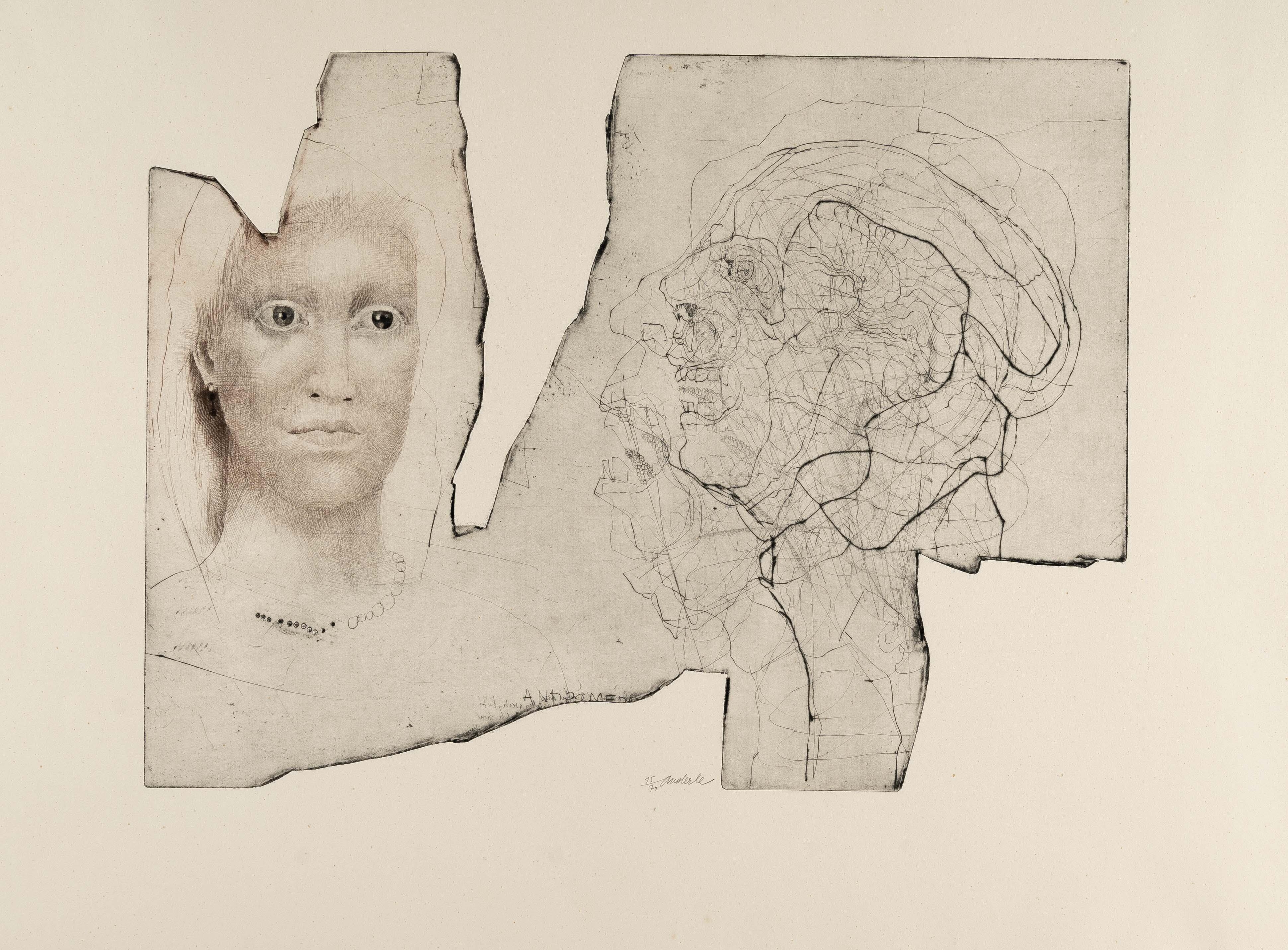 Jiři Anderle | Andromeda und Medusa (1981) | MutualArt
