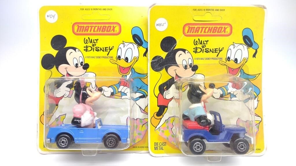 Walt Disney | 4 1979 Matchbox Walt Disney Character Cars (1979) | MutualArt