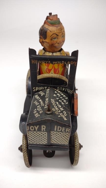 Louis Marx | Marx Joy Rider Tin Windup Crazy Car Toy (Works) (Late ...