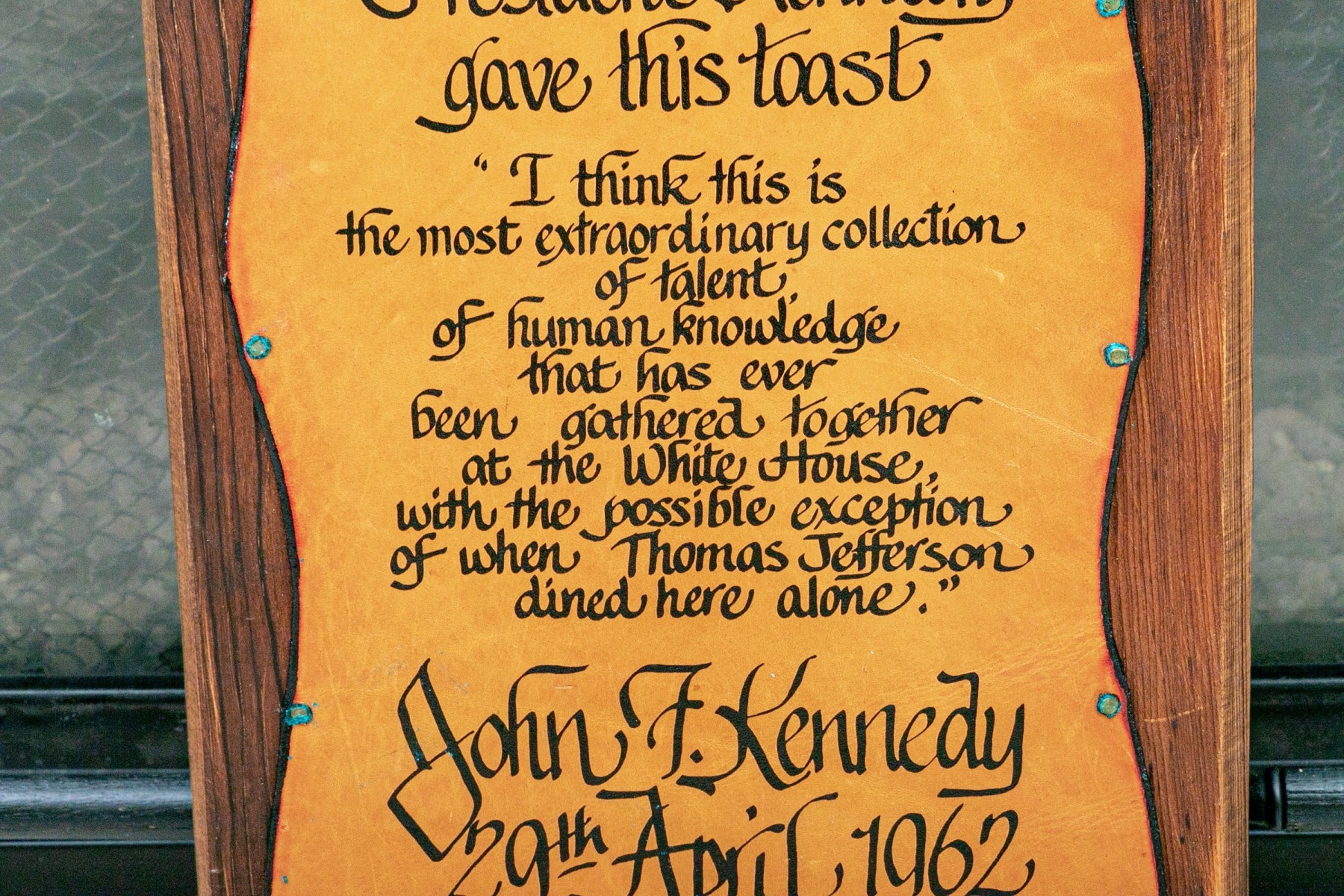 H. Becker | Memorabilia Ltd. Leon H. Becker Calligraphy Quote On ...