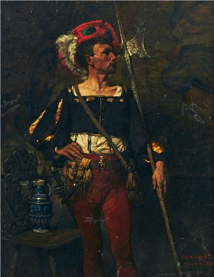Carl Gustaf Hellqvist | ”Härolden” (1878) | MutualArt