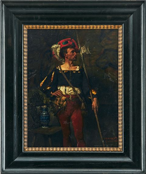 Carl Gustaf Hellqvist | ”Härolden” (1878) | MutualArt
