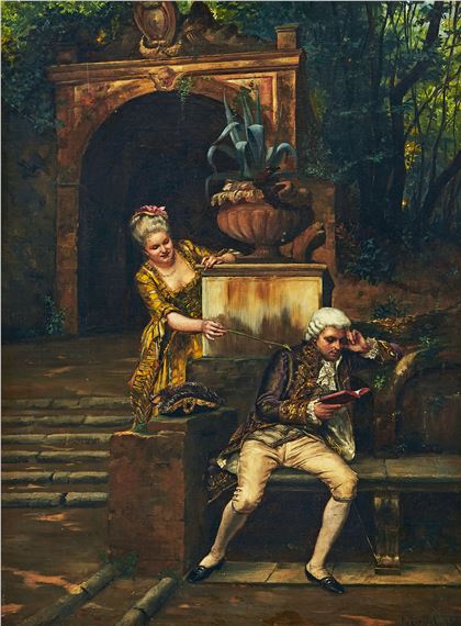 Rudolf Ernst | Sultan et son tigre | MutualArt