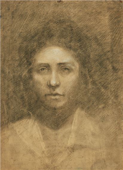 Maria Wiik | Self-portrait | MutualArt