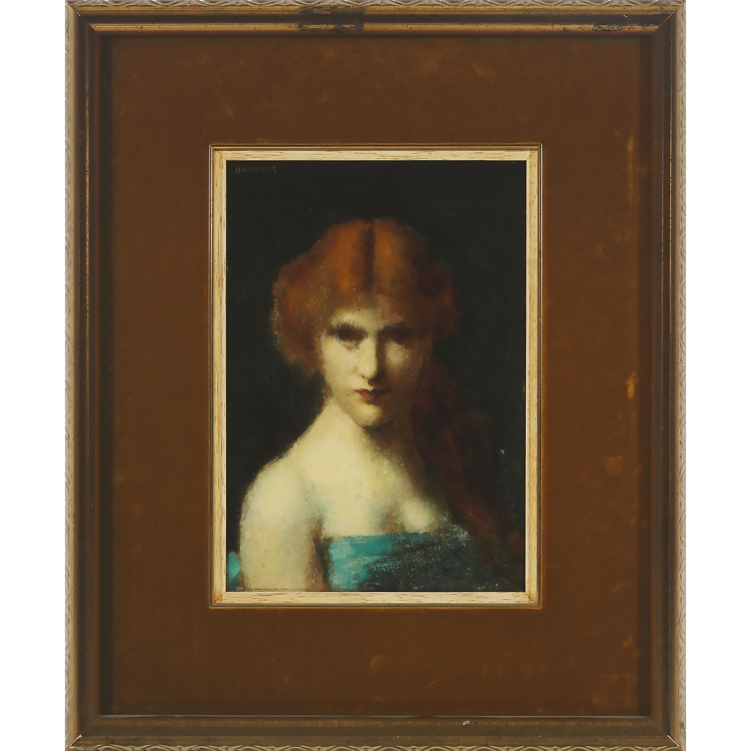Jean-Jacques Henner | PORTRAIT OF A YOUNG LADY | MutualArt