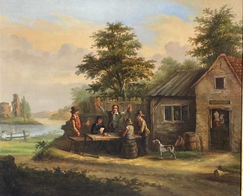Jan Ernst de Groot | Kaartspel (1852) | MutualArt