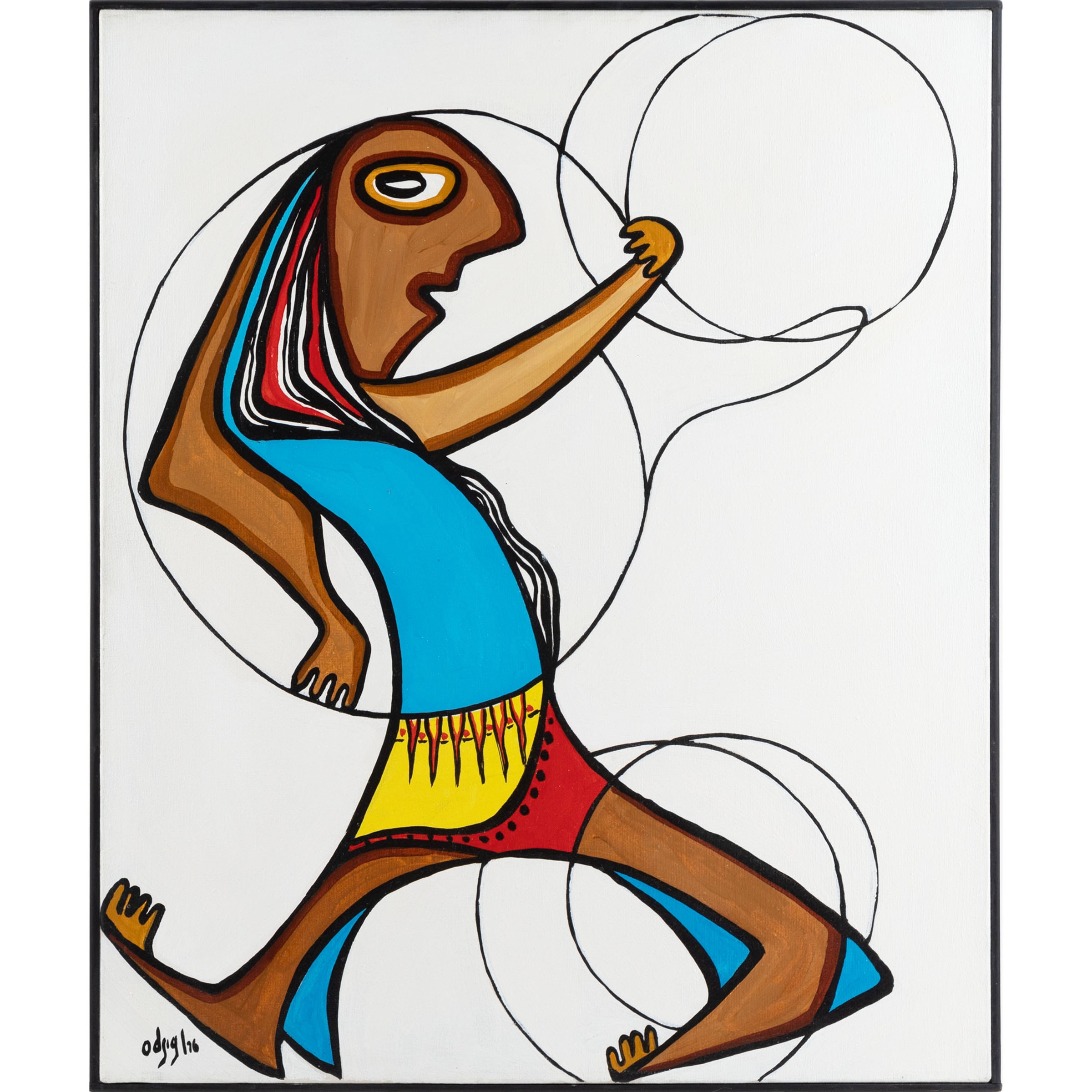 Daphne Odjig | BOY HOOP DANCER, 1996 (1996) | MutualArt
