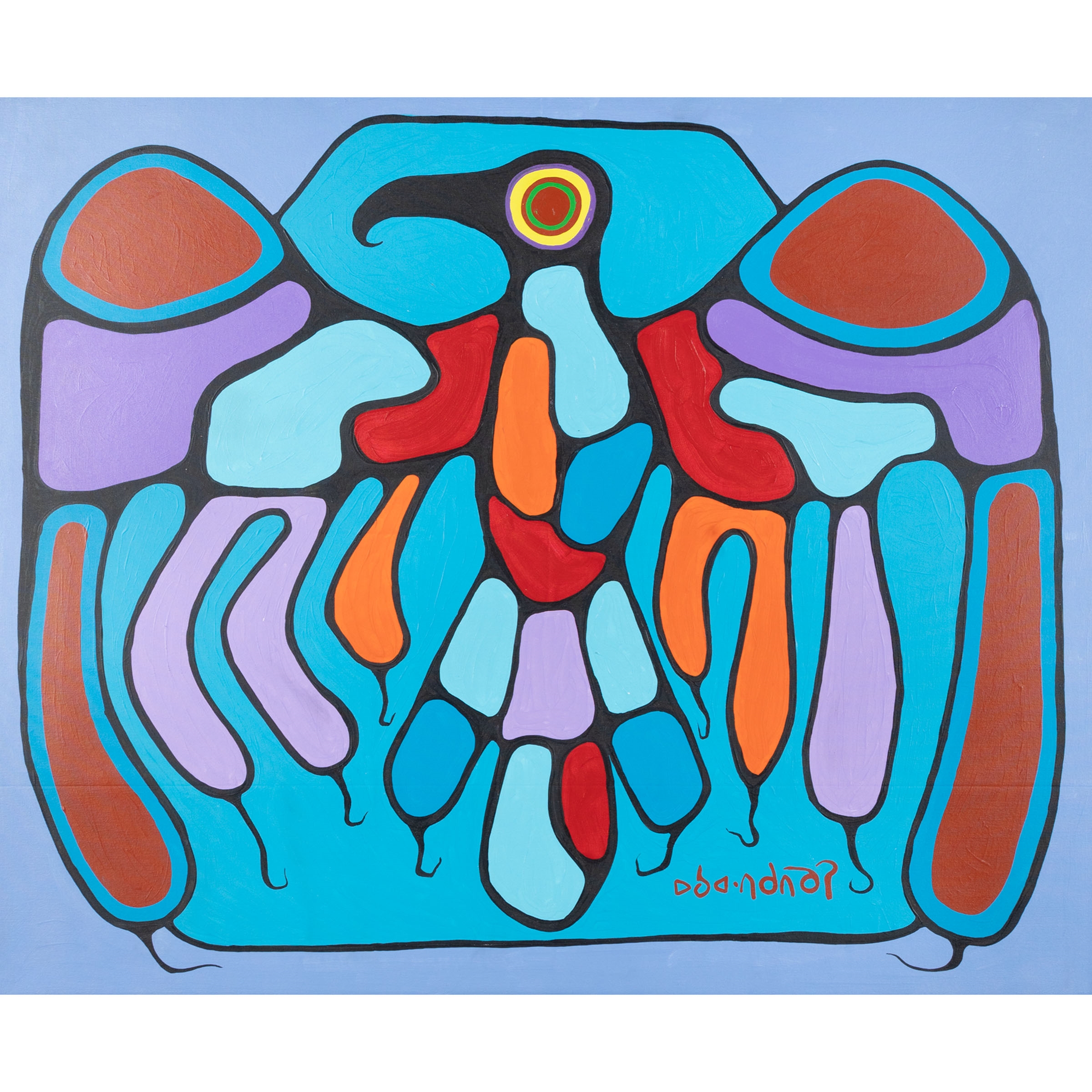 Norval Morrisseau | THUNDERBIRD | MutualArt