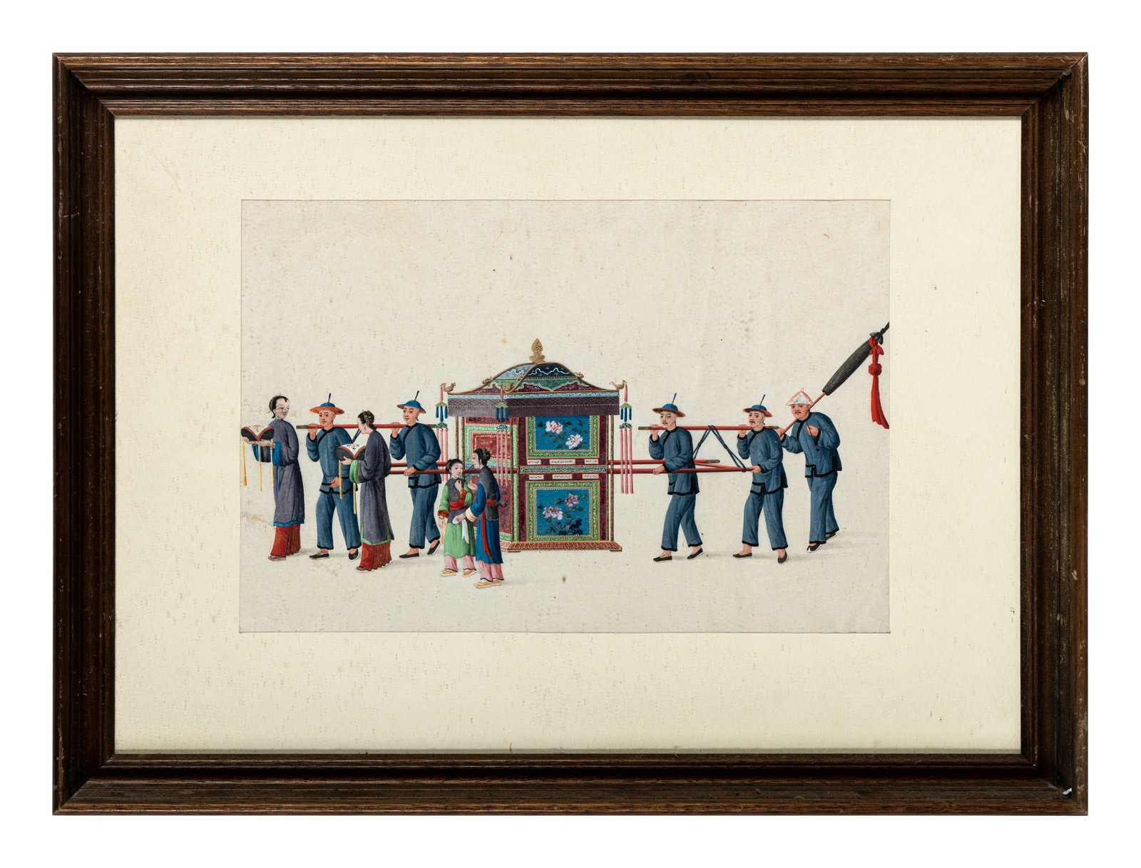 Chinese School, 19th Century | Two Chinese Export Pith Paintings ...