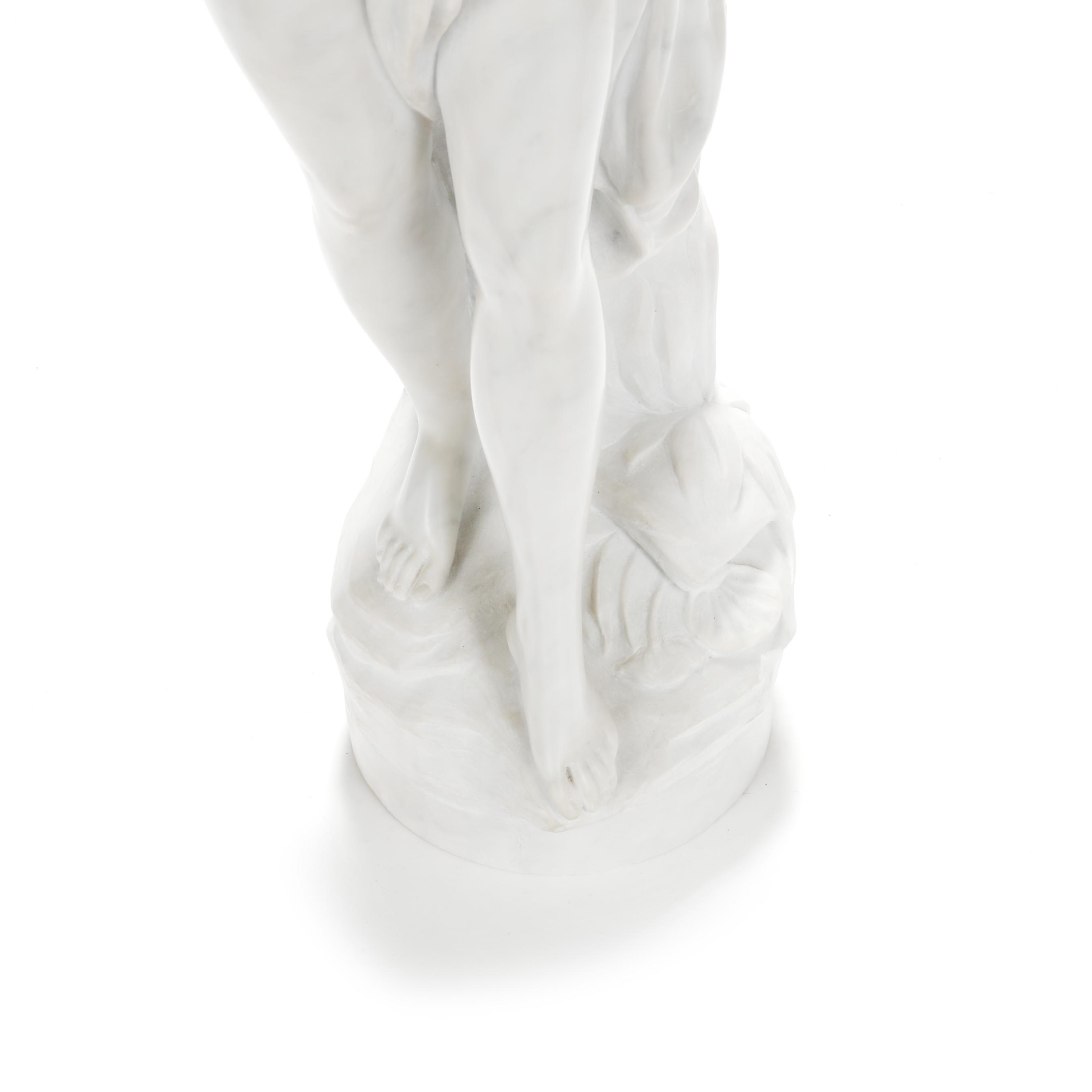 Étienne-Maurice Falconet | Marble Statue of La Baigneuse (The Bather ...