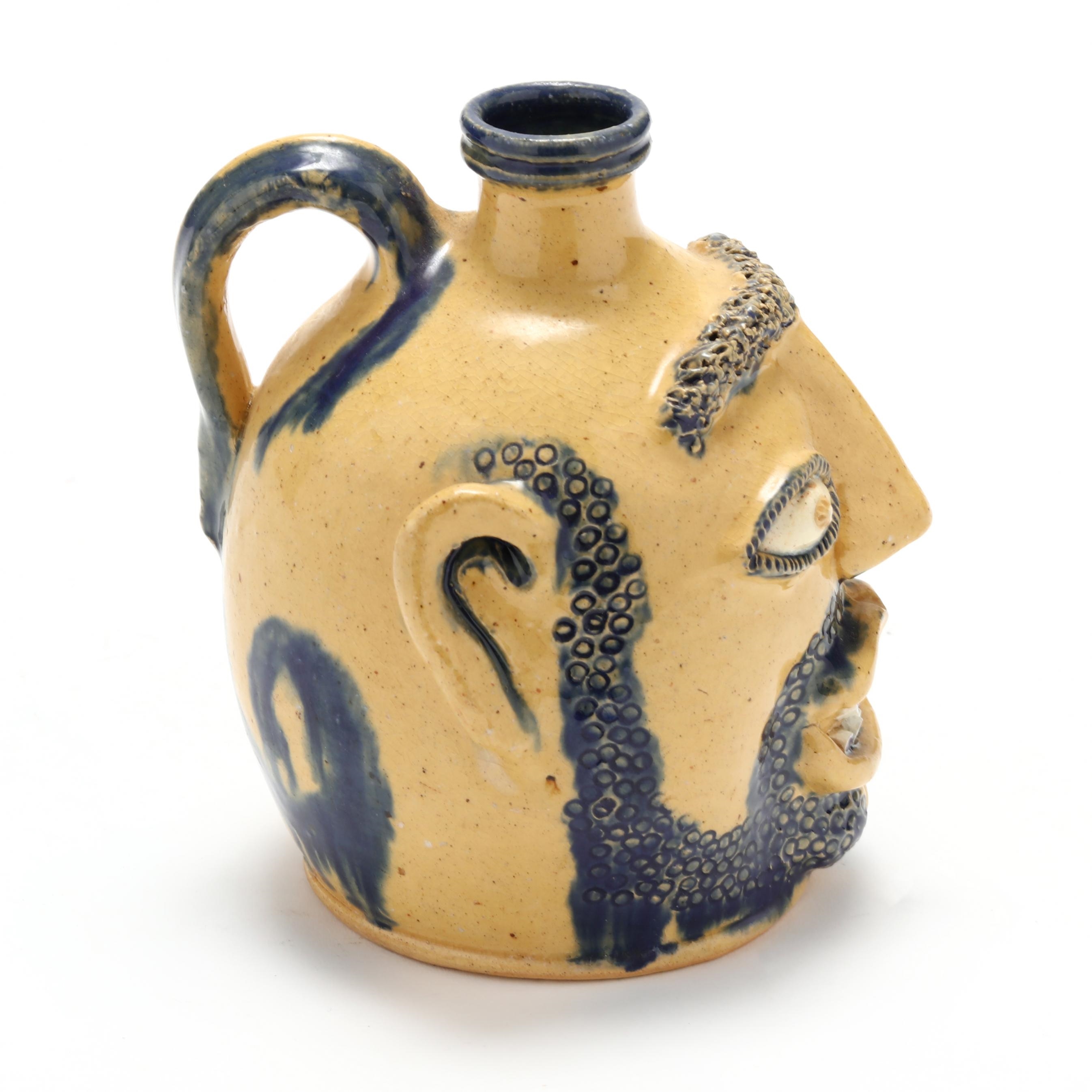 Billy Ray Hussey | Smiling Face Jug | MutualArt