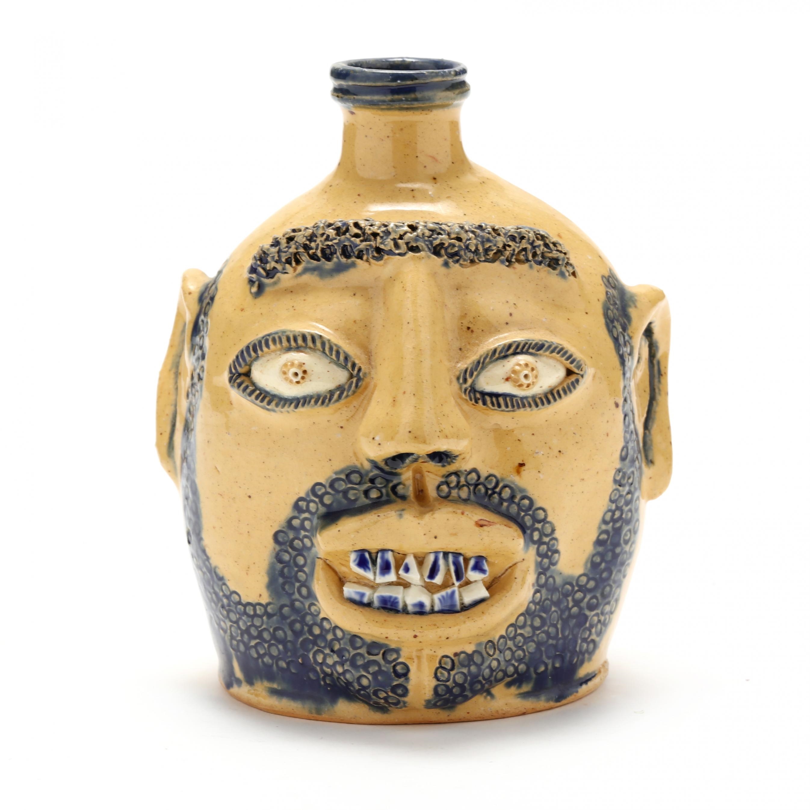 Billy Ray Hussey | Smiling Face Jug | MutualArt