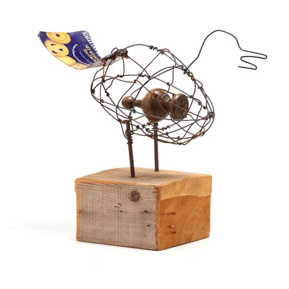 Butch Anthony | Found Object Bird Sculpture | MutualArt