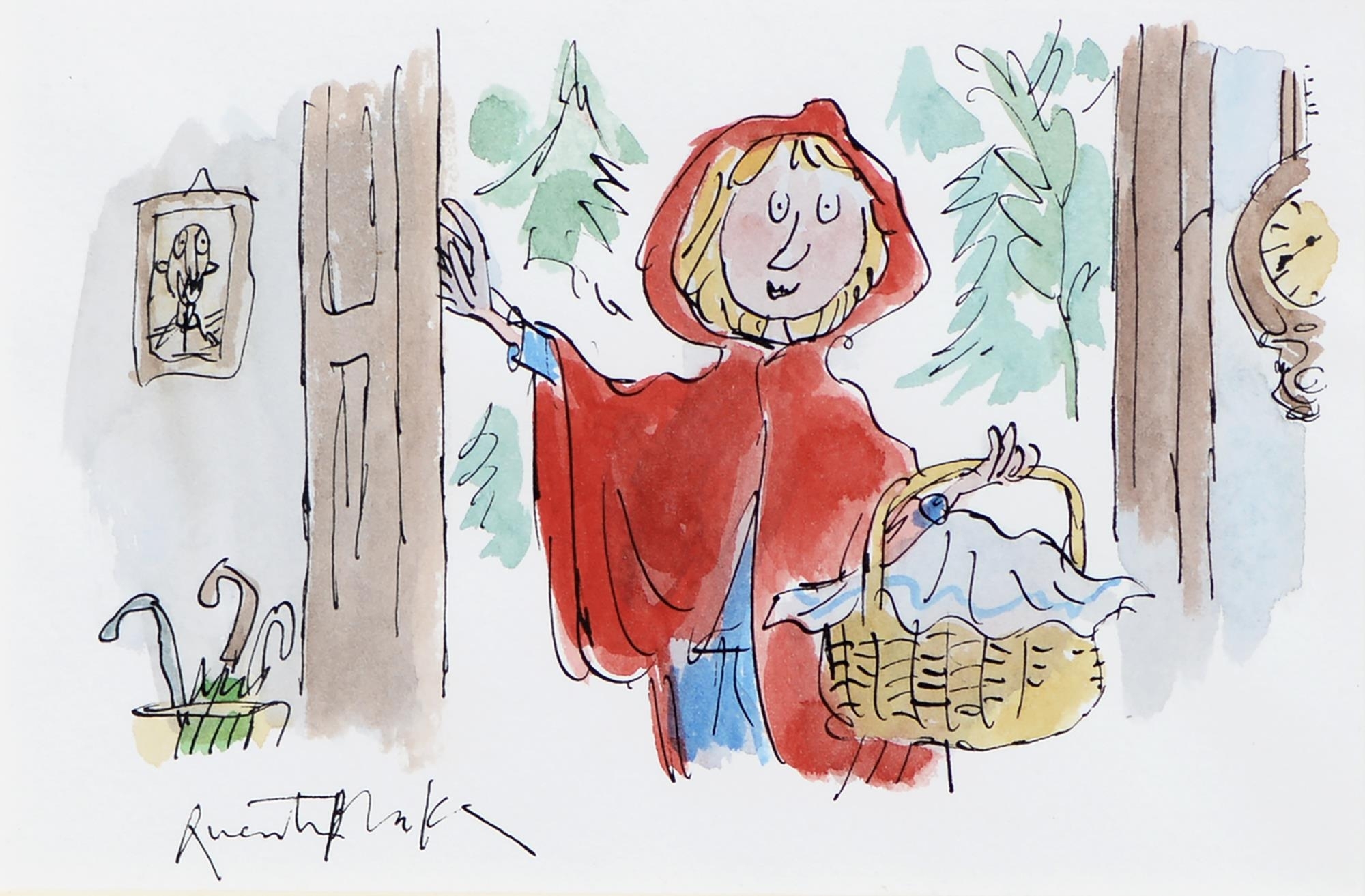 Quentin Blake | - Little Red Riding Hood, (1932) | MutualArt