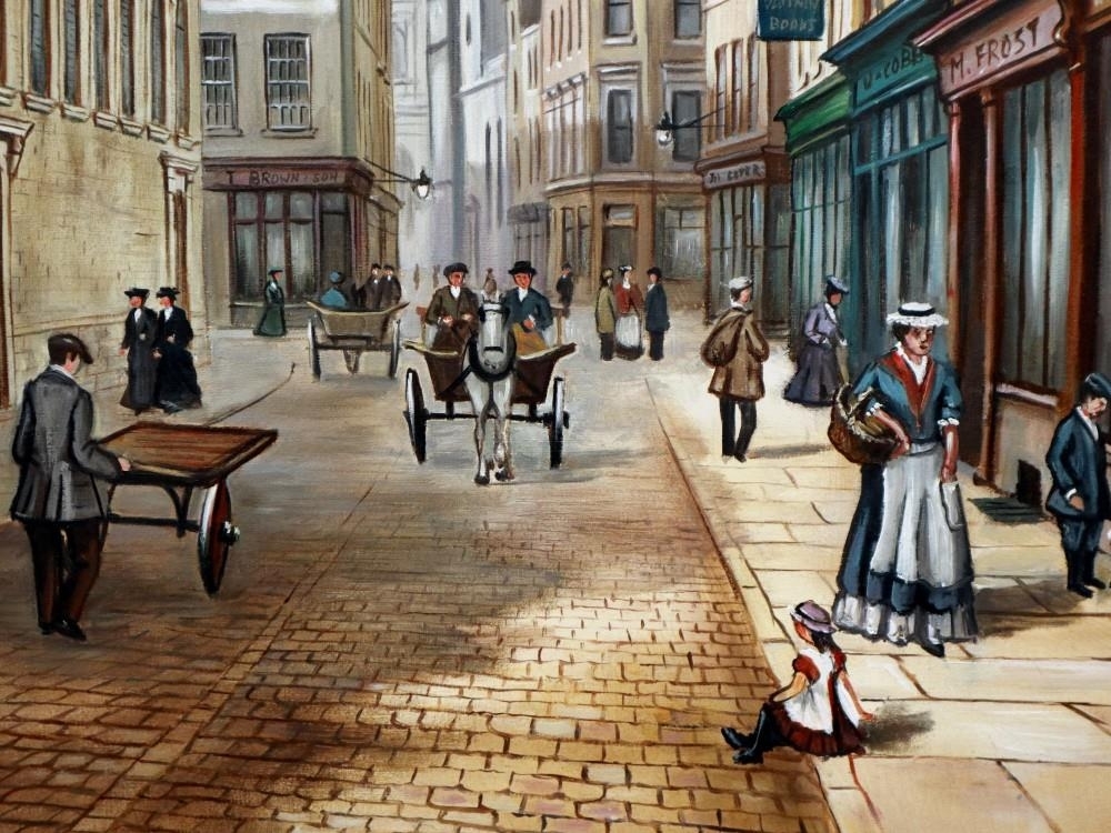 Steven Scholes | Watling Street, London 1888 | MutualArt