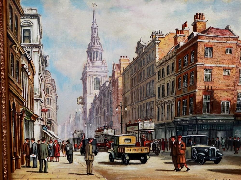Steven Scholes | Watling Street, London 1888 | MutualArt