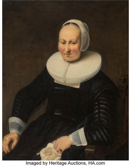 Ferdinand Bol | Portrait of an old woman (1640s) | MutualArt